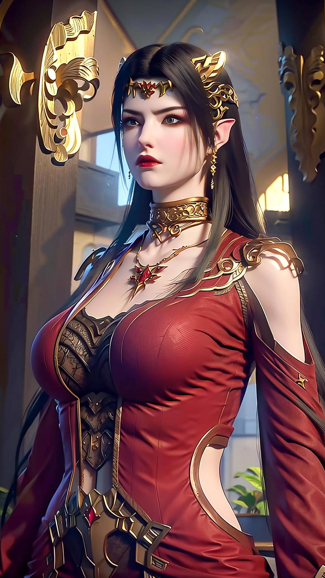 国漫女神美杜莎ai手机壁纸：身为女王的傲娇去哪了 搜狐大视野 搜狐新闻