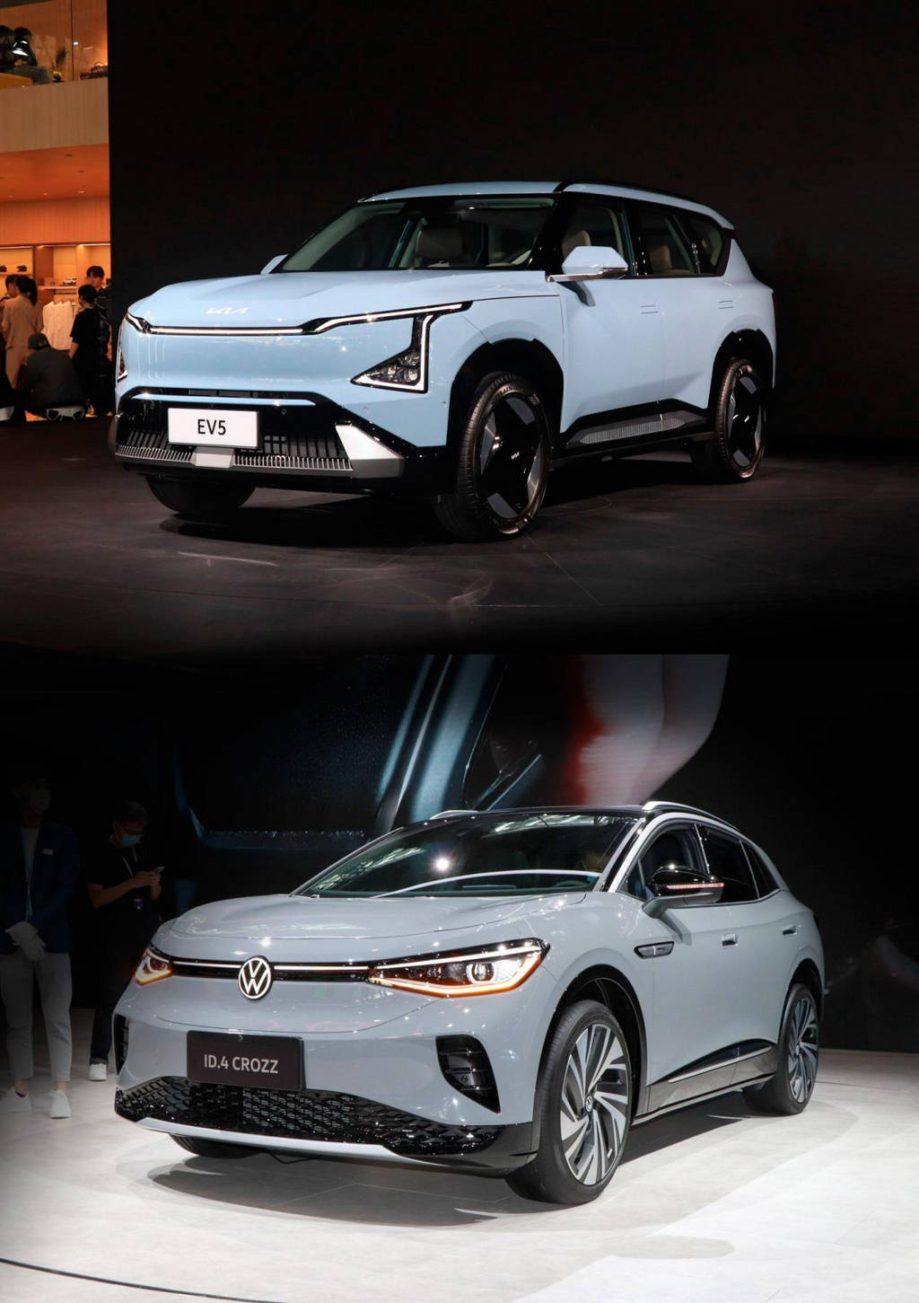 起亚EV5对比大众ID.4 CROZZ 我选择花更少钱办更多事_搜狐汽车_搜狐网