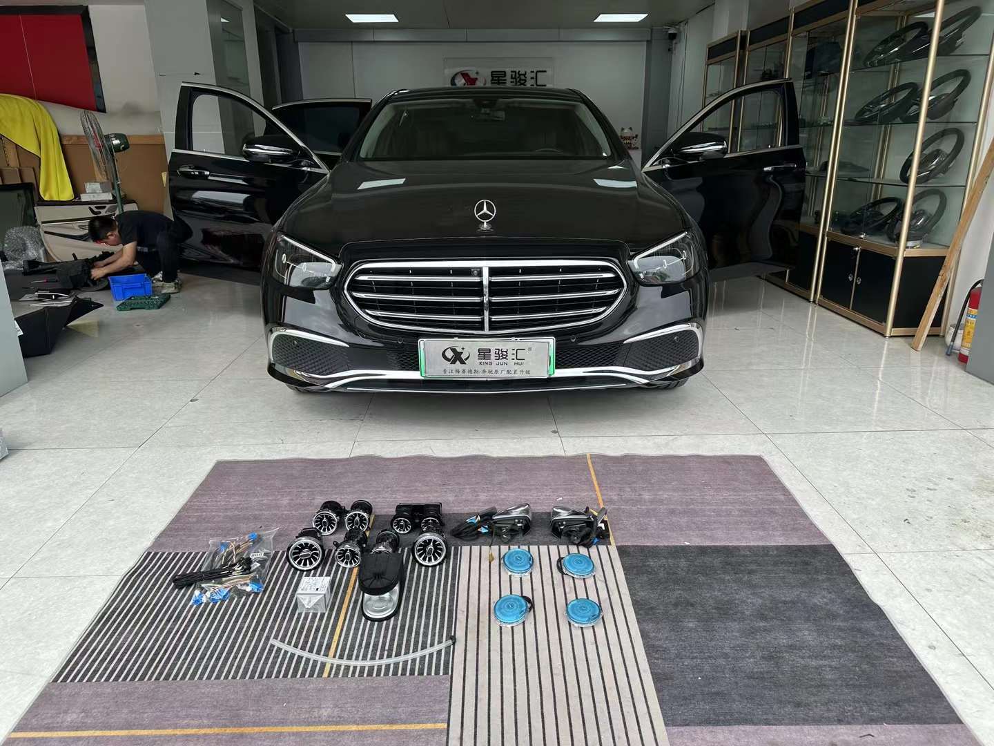 22款奔驰E350eL升级香氛负离子 车载香薰功能_搜狐汽车_搜狐网