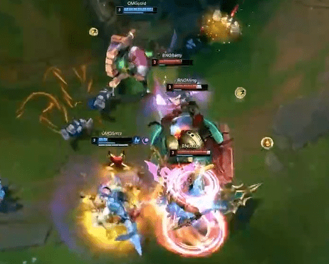 LPL：RNG胜利，新上单表现不错，Betty拿到首个五杀_比赛