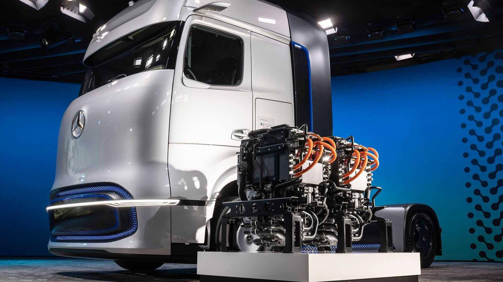 新能源新势力：奔驰推出 GenH2 卡车燃料电池概念卡车-搜狐大视野-搜狐新闻