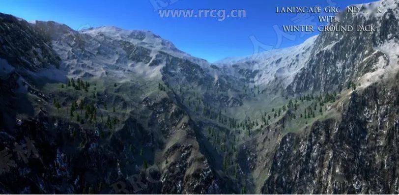 高品质地面纹理自然景观场景Unity游戏素材资源_人人