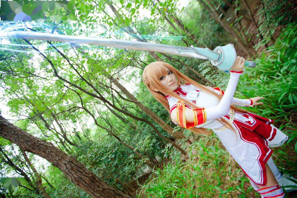 I am Yuki Asuna亚丝娜cosplay_Mikki