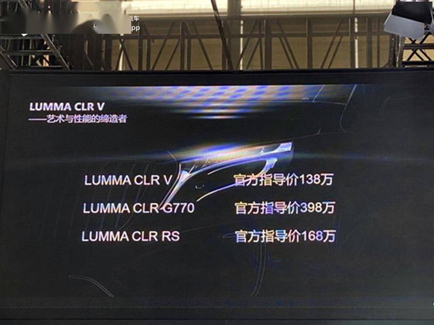 2020广州车展：知名改装品牌LUMMA旗下CLR V车型正式上市_搜狐汽车_搜狐网
