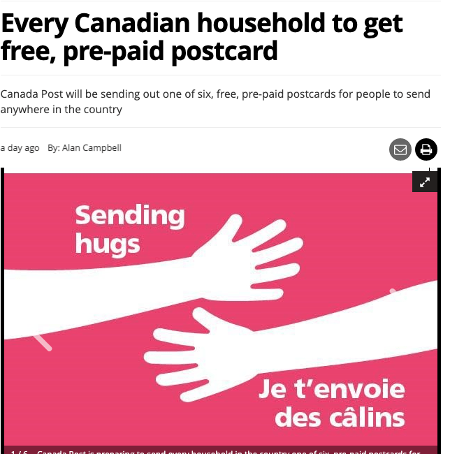 Canada Post发福利了！每家都可以免费领取！快去翻信箱！_加拿大邮政局