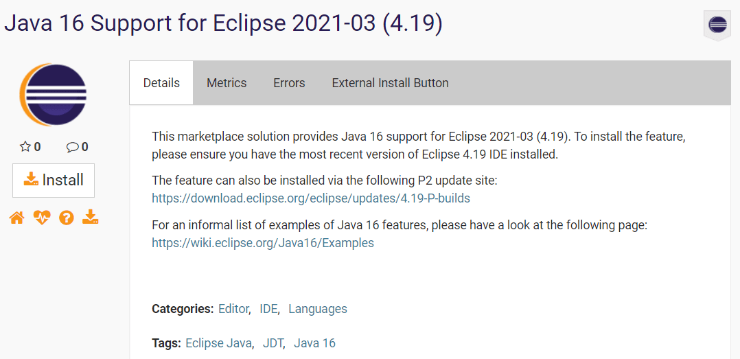 Eclipse 4.19 稳定版发布-搜狐大视野-搜狐新闻
