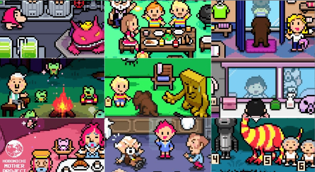 经典名作《MOTHER3》官方发布15周年特别艺图_游戏