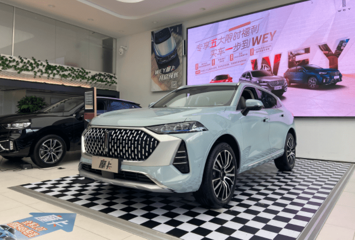 WEY摩卡到店实拍，2.0T+48V轻混，亮点真不少_搜狐汽车_搜狐网