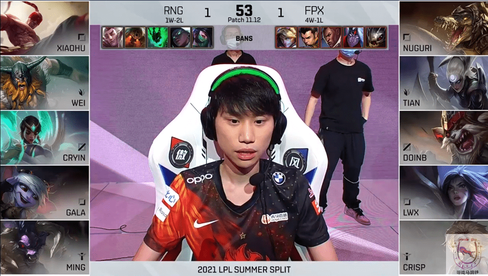 RNG惨遭FPX血虐！Cryin被单杀Gala自负跳脸！这就是冠军病吗？_克烈