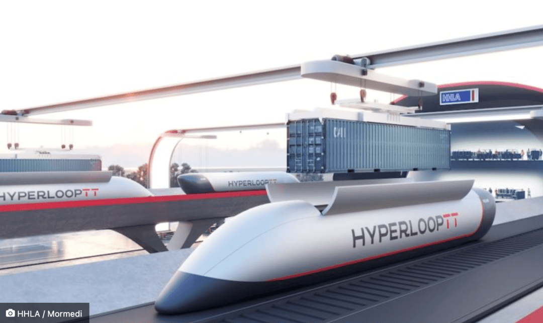 超级高铁运集装箱？！这一集曾在科幻小说中见过！｜ 航运界_运输