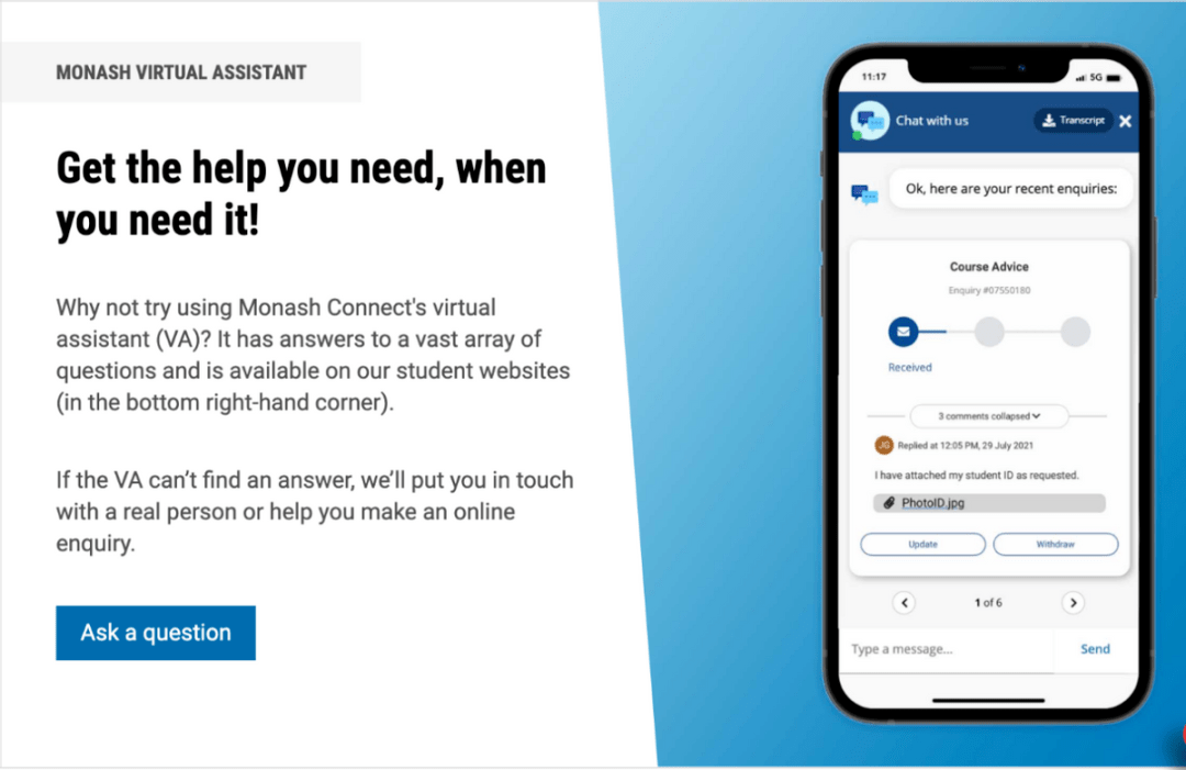 蒙纳士大学教学安排更新啦！遇到问题怎么办？找Monash Connect！_服务
