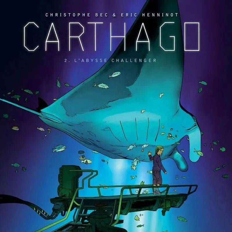 【艺术漫插】卡塔戈的鲨鱼|今日漫画—《Carthago》_Art_动漫_王婷婷