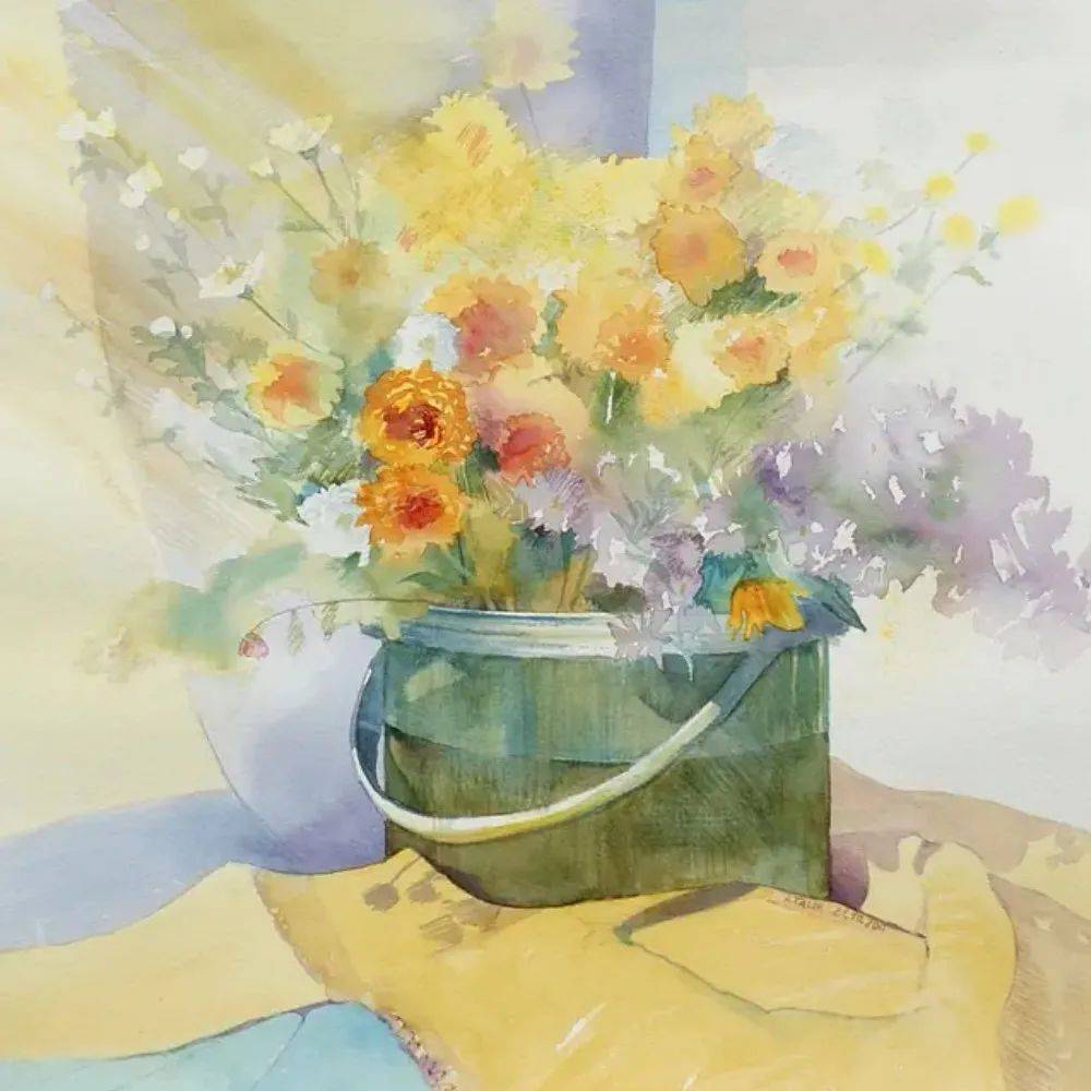 绽放之花——Justyna Talik_在线_艺术_铅笔