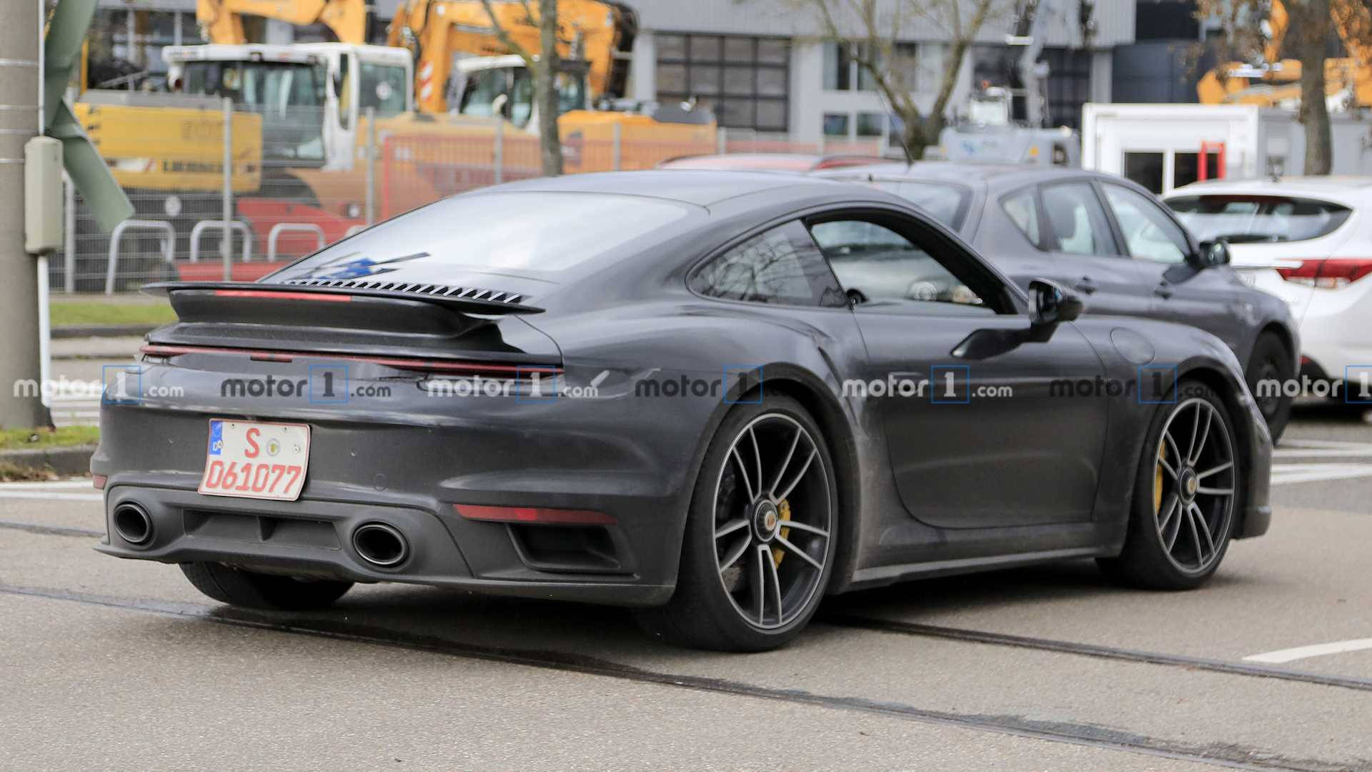 2021款保时捷911 Turbo谍照曝光_搜狐汽车_搜狐网