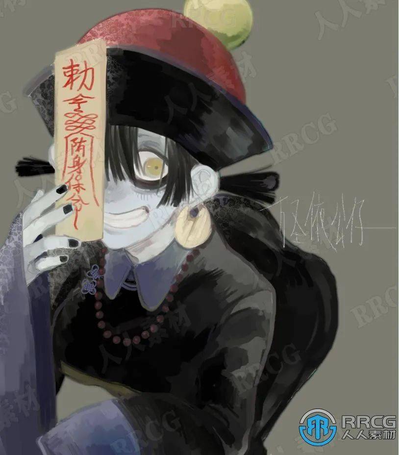 p站画师yasutatsu唯美人物卡通动画角色原画插画集_人人_素材_官方