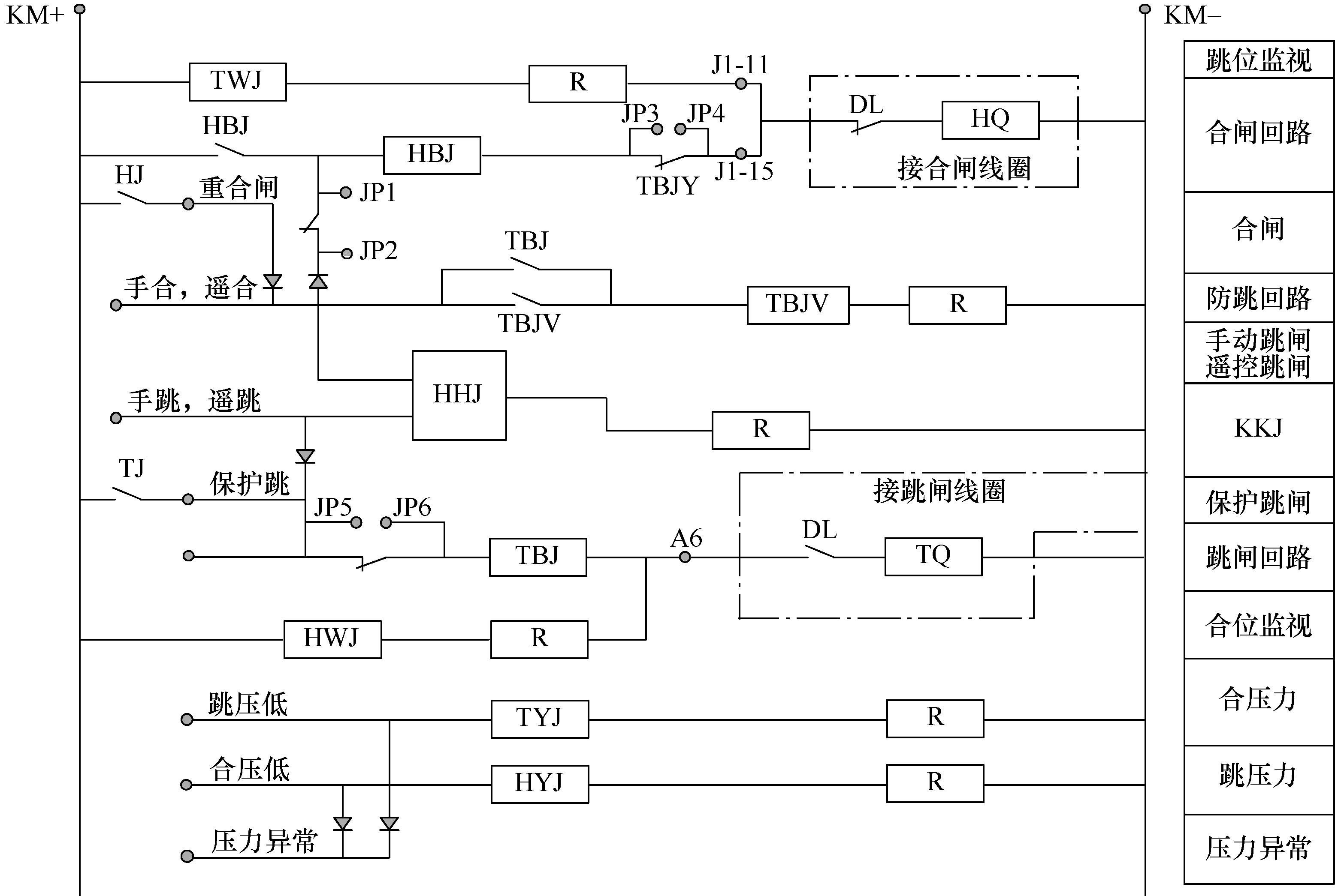 一起35千伏输电线路跳闸后重合不成功的故障分析_继电器_操作_动作