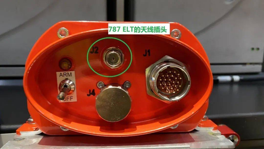 737CL固定式ELT测试_设备_发射_插头