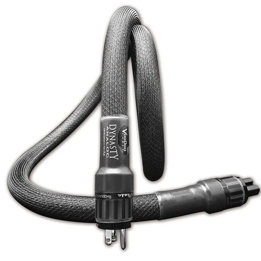 线材丨丰厚饱满，刚中带柔，VooDoo Cable Dynasty Analog电源线_声音_Janis_导体