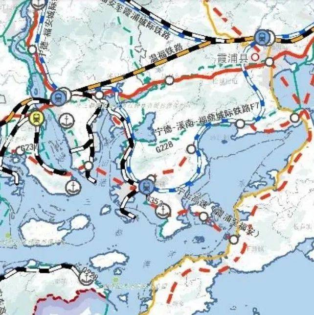 国道G228霞浦境内具体走向曝光_路线图_家山_三沙镇