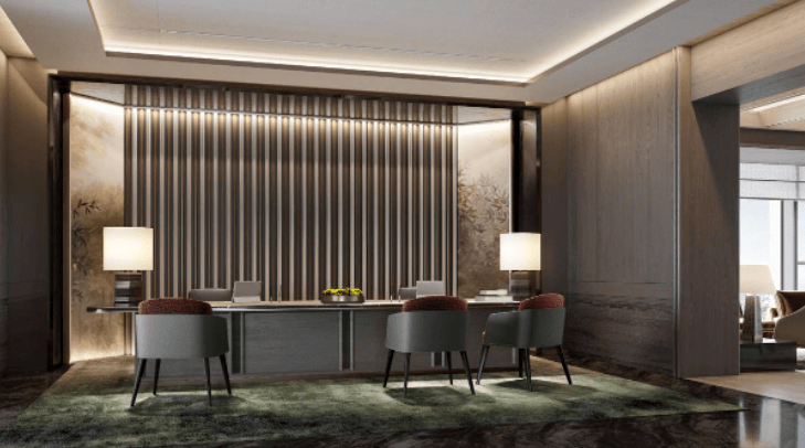 【SCDA】上海虹桥丽思卡尔顿酒店 | 公区&客房设计方案+高清效果图 | PPT（可编辑）+PDF+JPG_休闲_部分_屋顶