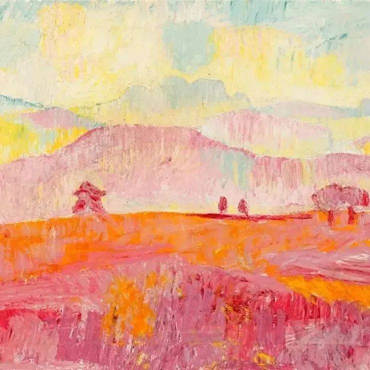 Cuno Amiet绝美配色 心情愉悦！_瑞士_库诺·阿米埃特_才华