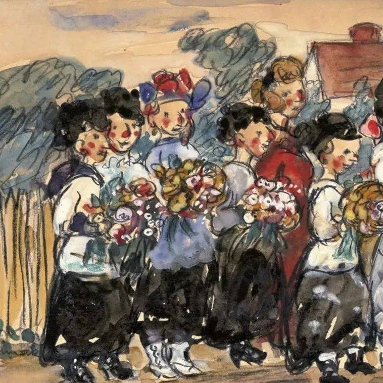 绘画欣赏——Edith·Dimock_美国_微信_油画