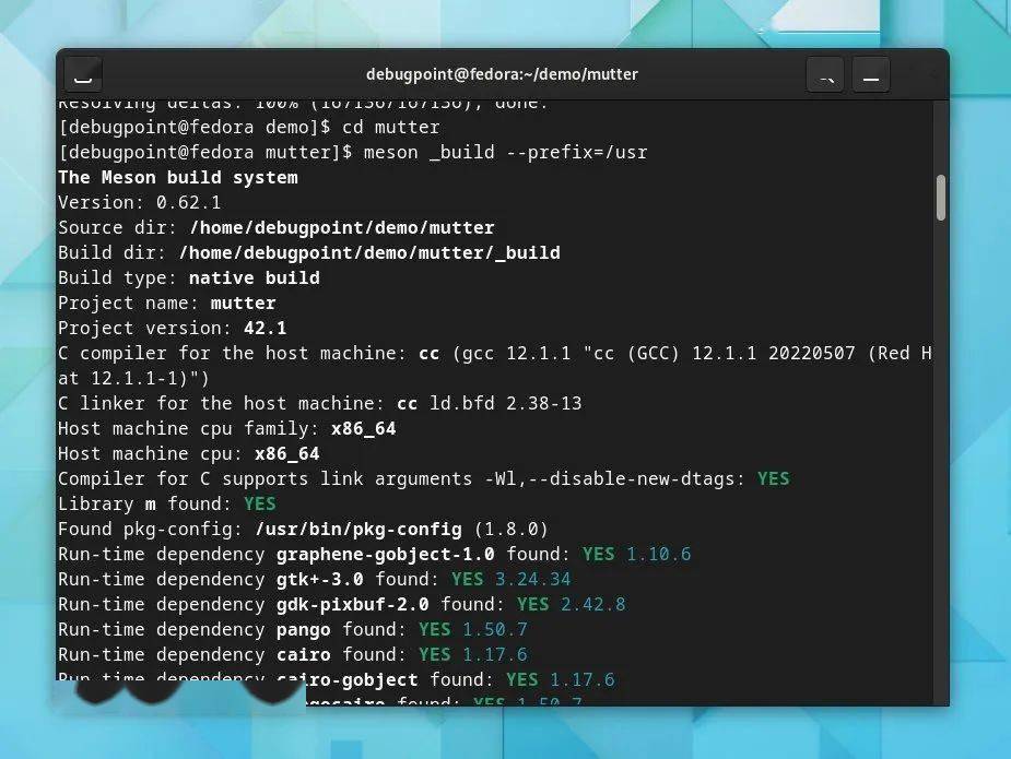 如何从源码编译 GNOME Shell 和应用 | Linux 中国_mutter_org_系统