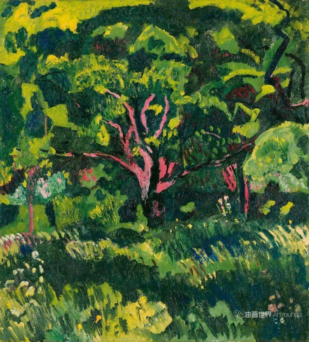 色彩大师库诺·阿米埃特_Amiet_瑞士_作品