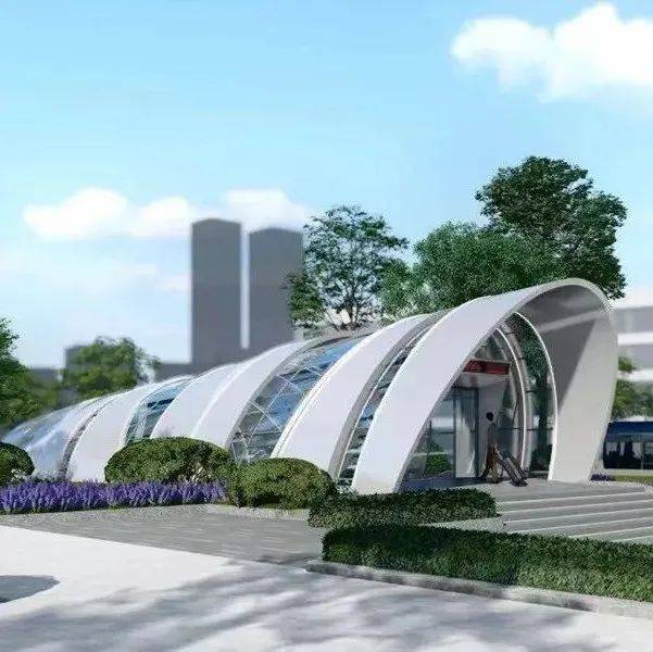 新区四处立体过街设施开建_西海岸_xhash_汽车总站