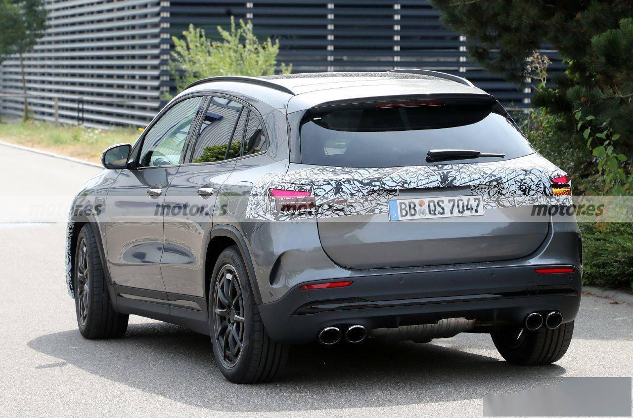 将2023年上市 梅赛德斯-AMG新款GLA 45谍照曝光_搜狐汽车_搜狐网