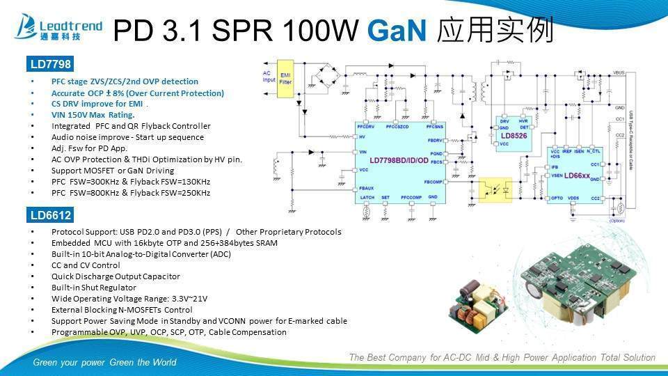 通嘉科技推出PD3.1 USB-C&A 快充适配器解决方案_芯片_支持_应用