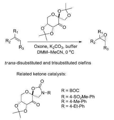 史氏不对称环氧化反应_催化_进行_Oxone