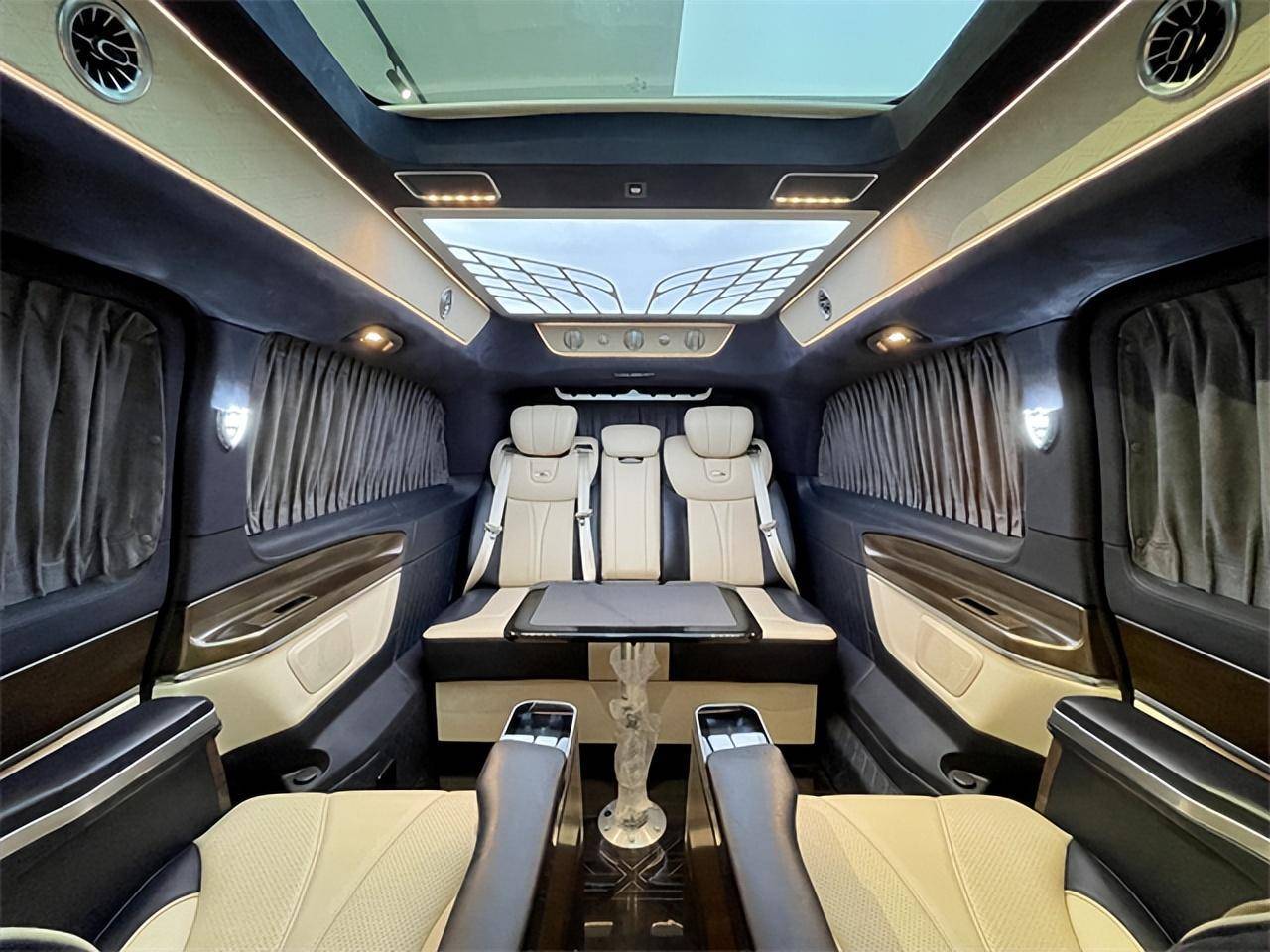 奔驰V260L七座商务车,商务行宫定制版_搜狐汽车_搜狐网