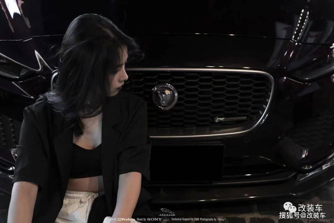 捷豹XEL玩起改装来也很有感觉，妹子表示很喜欢这辆"英伦绅士"_搜狐汽车_搜狐网