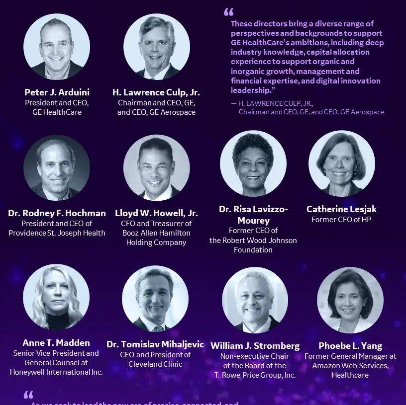 有关拆分，GE医疗发布重要消息_Arduini_首席_Peter