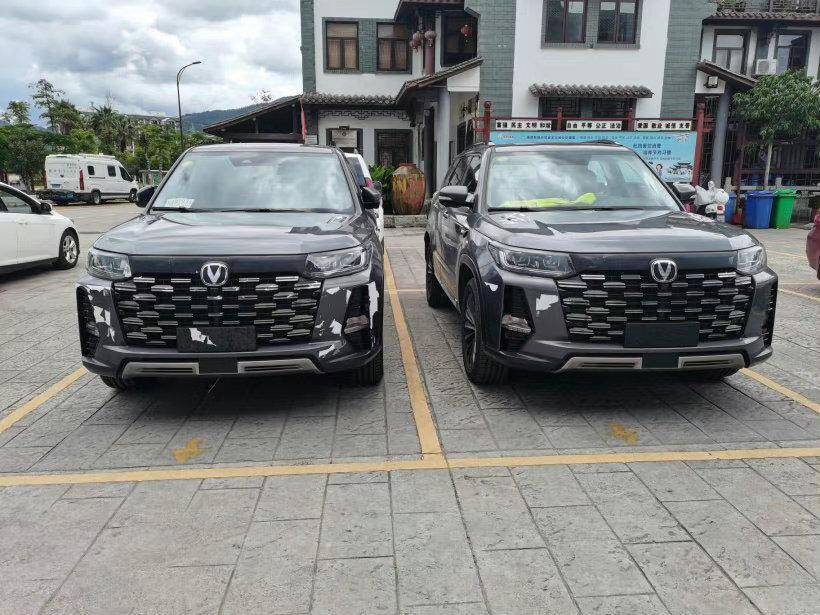 比途昂还气派！新款长安CS95实拍，内外提升明显，搭2.0T+8AT_搜狐汽车_搜狐网