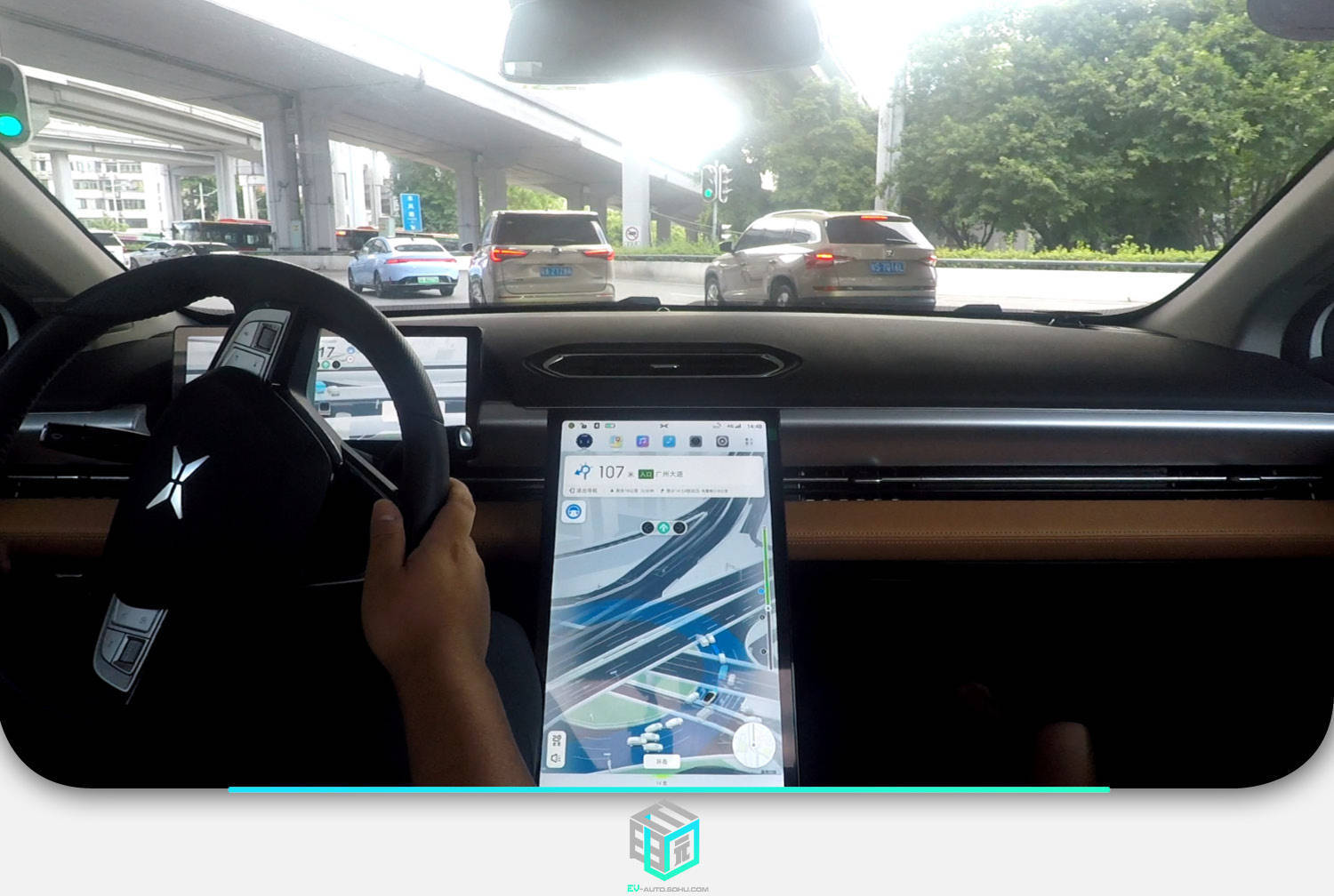 30TOPS算力就能实现自动驾驶？ 小鹏P5城市NGP体验_搜狐汽车_搜狐网