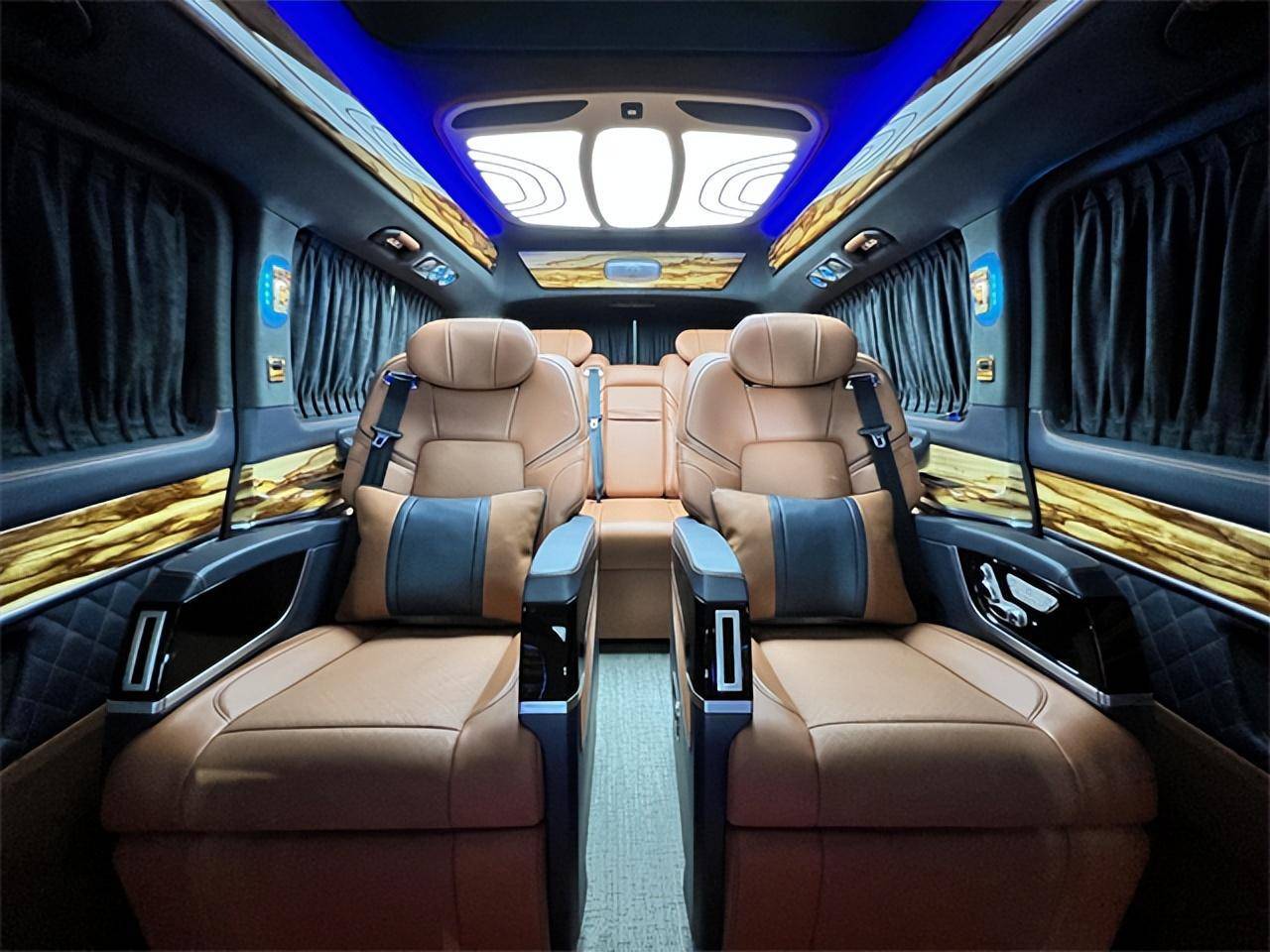 奔驰V260L改装豪客V780私人定制升级,外观沉稳大气内饰奢华内敛_搜狐汽车_搜狐网