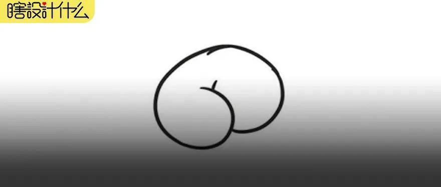 你可以用 屁屁”画出一切东西!很可爱的那种屁股公众ins