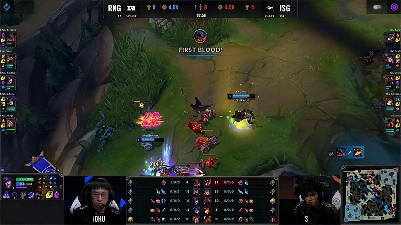 LOL-S12入围赛：ADD选出上路提莫惨遭单杀，RNG轻取ISG解锁两连胜_比赛_下路_团灭