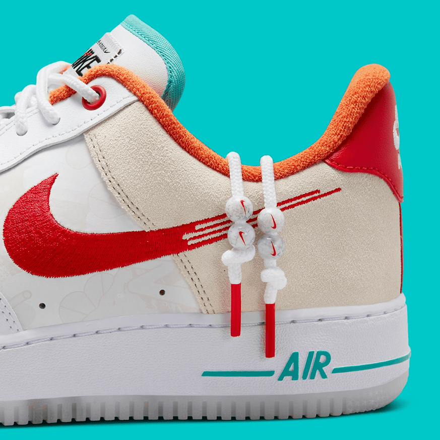 鞋带也能玩出花？这双AF1新款细节够丰富！_Yeezy_Supreme_的设计