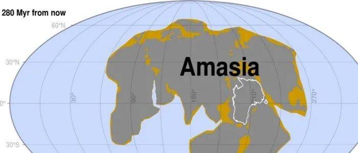研究发现3亿年后太平洋将消失，新的超级大陆被命名为“Amasia”！_the_years_in