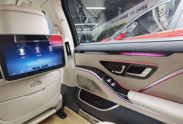 21、22款迈巴赫S480改装升级原厂主动式氛围灯_搜狐汽车_搜狐网