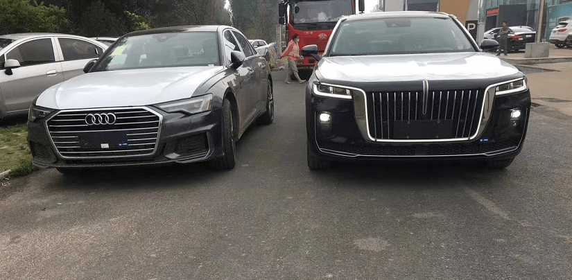 当红旗H9与奥迪A6L一起出现，国产和奥迪的差距立马出来了！_搜狐汽车_搜狐网