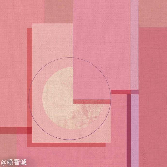 中国当代最重要的抽象艺术家之一：赖智诚LaiZhicheng抽象作品_cm_后现代_景色