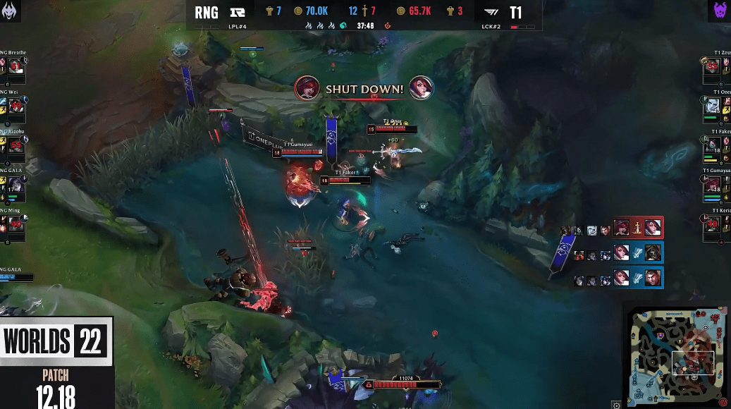 寄！剑指S13！T1零封RNG晋级半决赛_比赛_状态_Wei