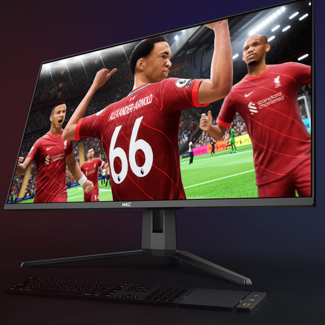 4K+31.5 英寸仅 899 元！HKC 显示器 6.9 折大促_配有_视角_分辨率