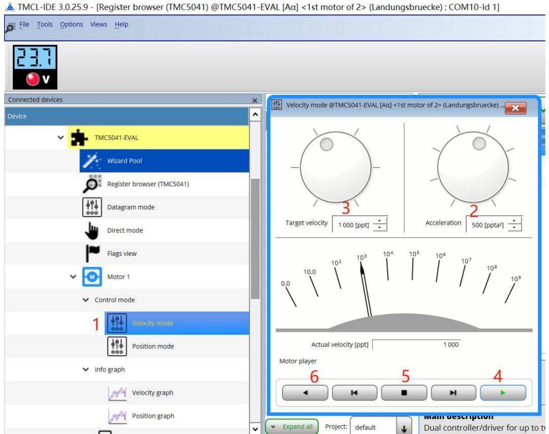 TRINAMIC芯片快速开发指导_配置_速度_模式