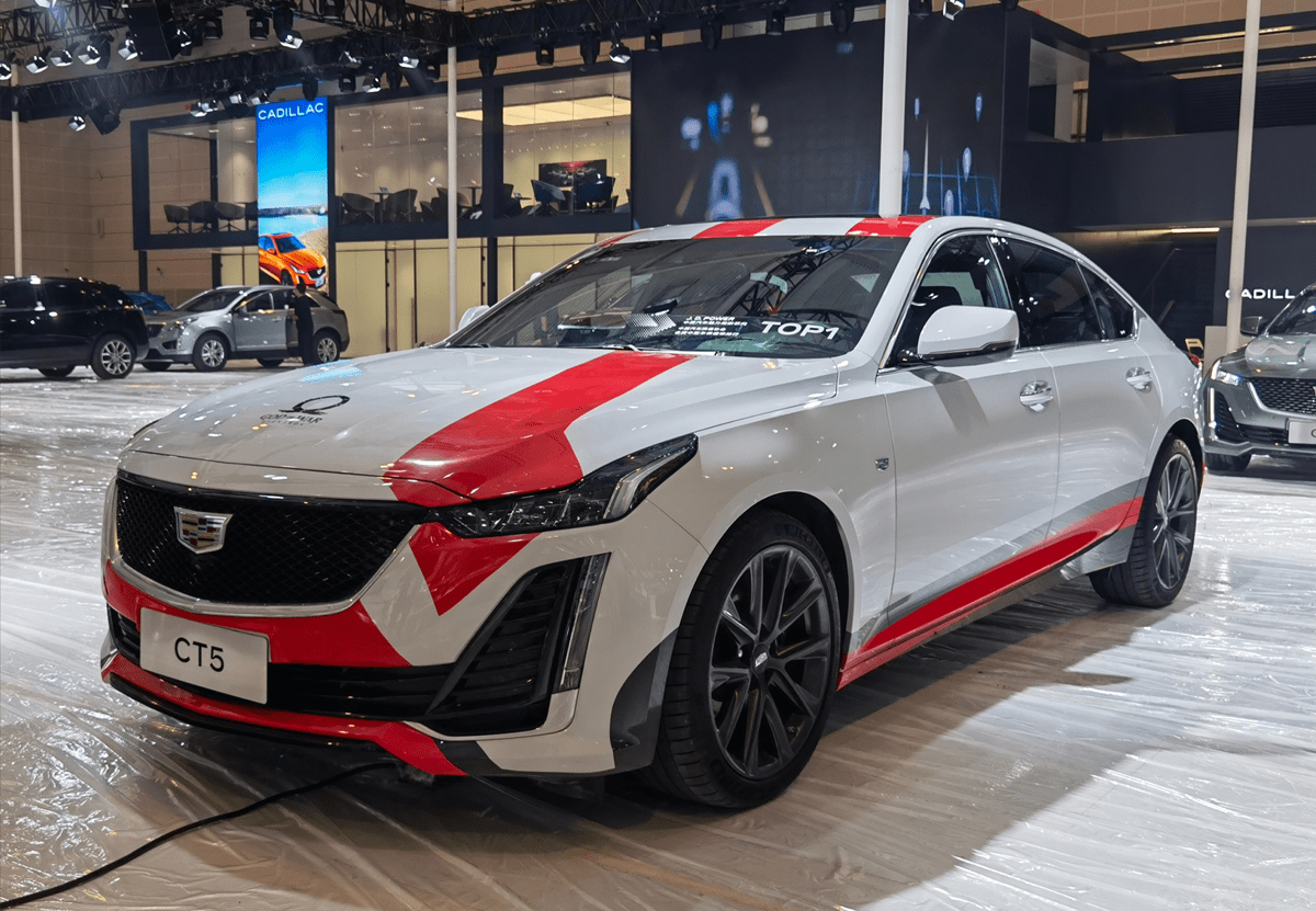 凯迪拉克CT5“战神”特别版亮相，新增车身彩绘，搭载2.0T+10AT_搜狐汽车_搜狐网
