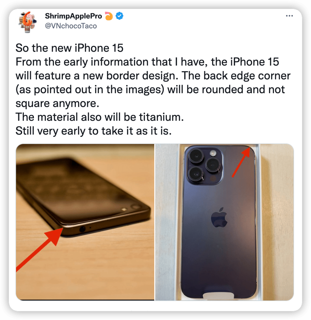 iPhone 15 外观稳了，长这样_设计_边框_年苹果